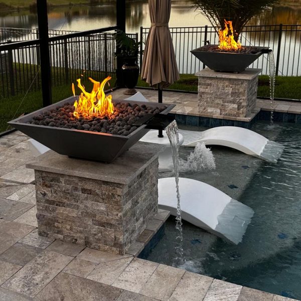 Custom Fire Bowls for Pools | Fyre Commander in Jacksonville